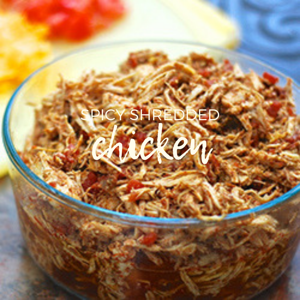 Spicy Shredded Chicken - Doc Melissa